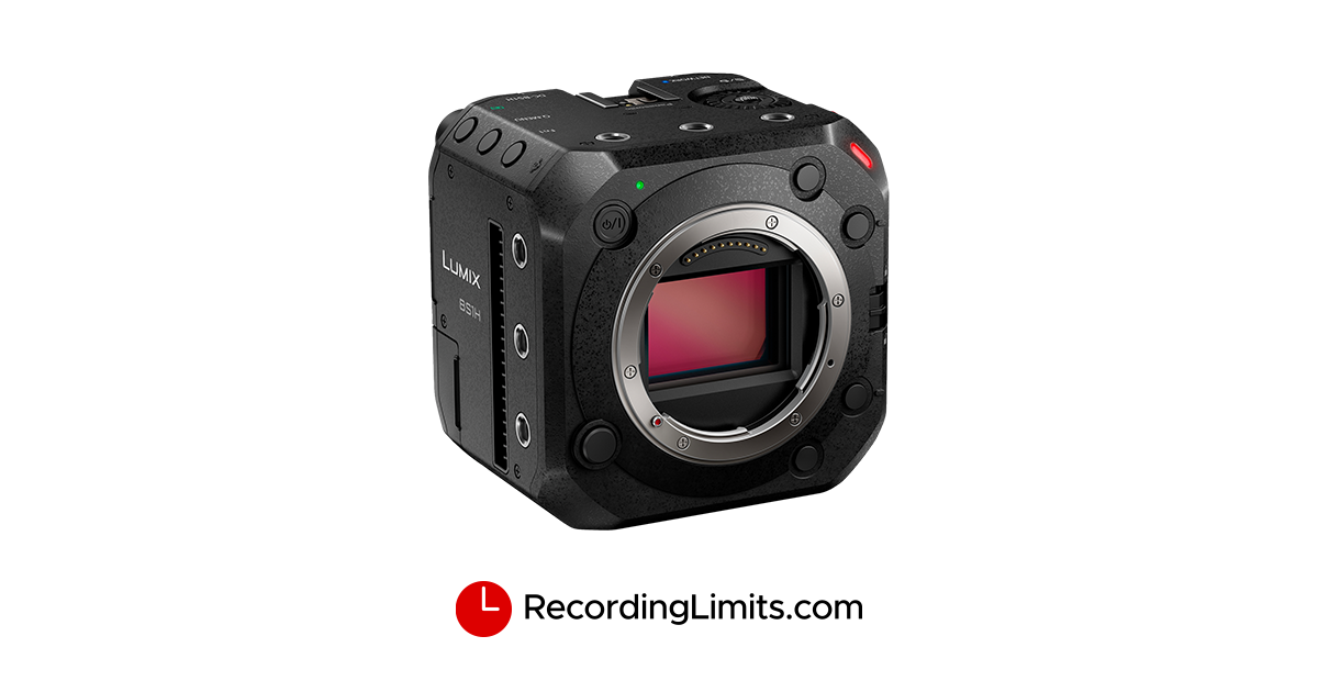 Panasonic LUMIX BS1H Video Recording Limits